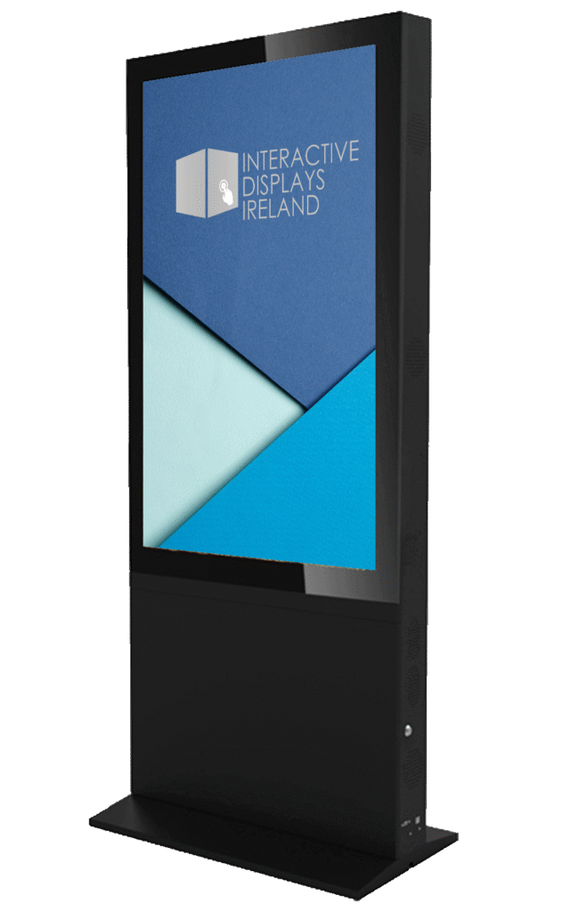 Dual Sided Standing Totem - Dual Content Commercial Display