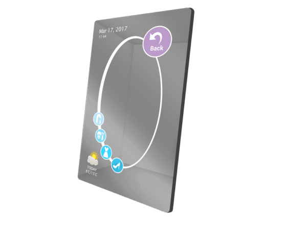 Mirror Touch Screen - Interactive Reflective Display 2026